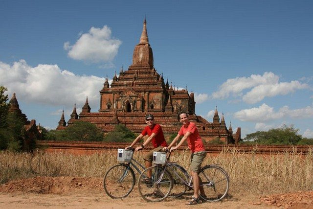 Biking in Bagan - TNK Travel