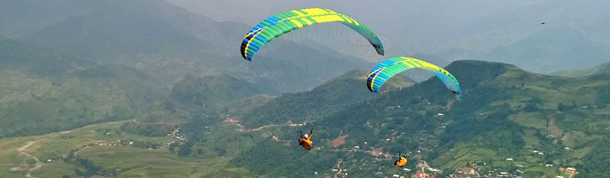 Best Mountains to Go Paragliding in Vietnam - TNK Travel